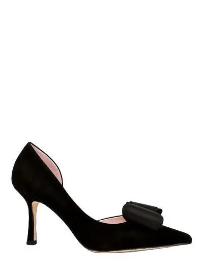 MI/MAI Iris Leather Pumps - Black
