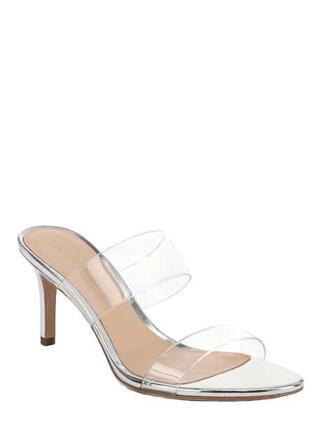 Veronica Beard Asha 75 Sandal - Silver