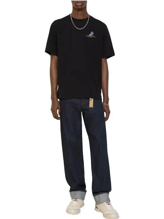 Burberry Straight Turn-up Jeans - Dark Indigo
