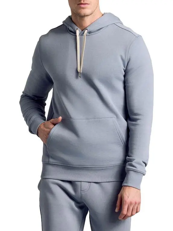 True Classic Fleece Pullover Hoodie - Dusty Blue