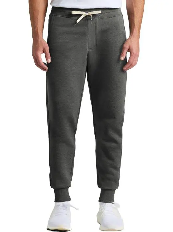 True Classic Fleece Joggers - Charcoal Heather Gray