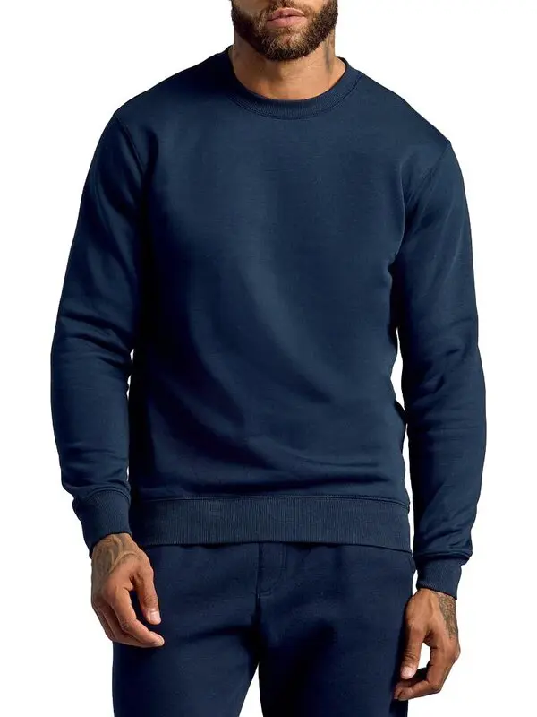True Classic Fleece Crewneck Sweatshirt - Navy