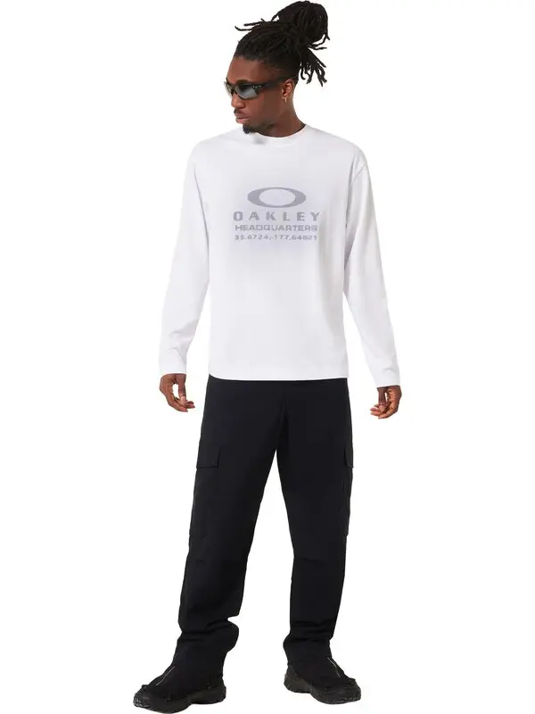 Oakley Illusion Ls Tee - White