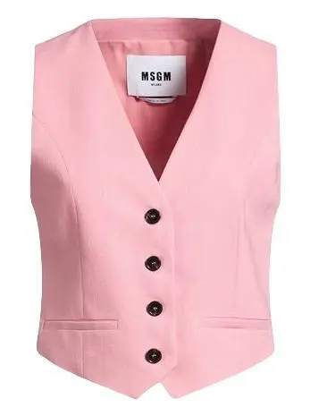 MSGM Tailored Vest - Pink