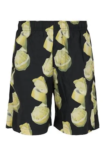Givenchy Printed Swim Shorts - Black Yellow