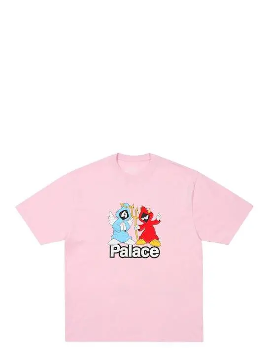 PALACE Right And Wrong T-shirt - Lush Flush