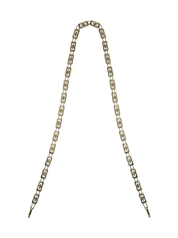 Givenchy G Cube Chain-link Handbag Strap - Golden