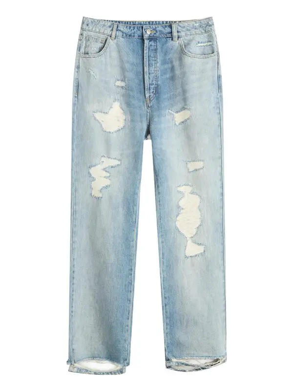 COLE BUXTON Repaired Jeans - Blue
