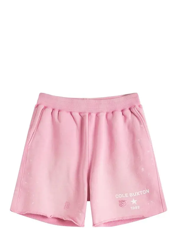 COLE BUXTON 1992 Distressed Shorts - Washed Pink