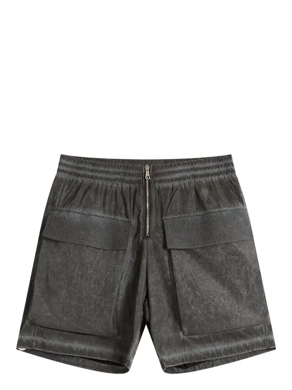 COLE BUXTON Cold Washed Cargo Short - Washed Black