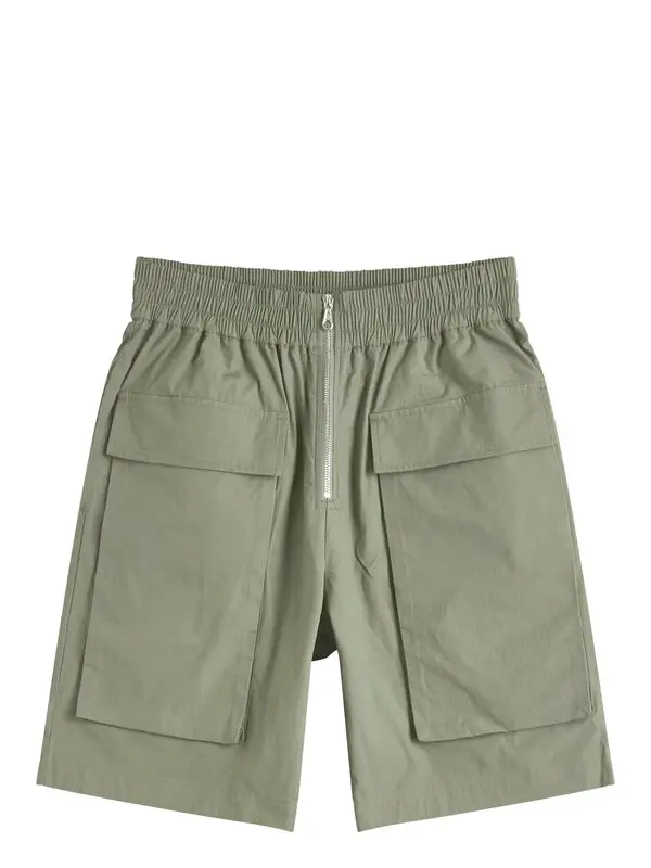 COLE BUXTON Cotton Cargo Shorts - Khaki