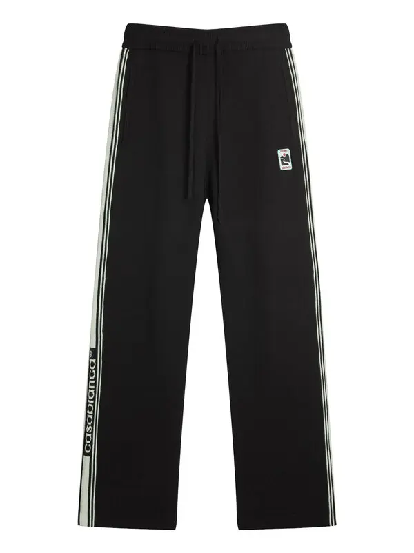 Casablanca Merino Track Pants - Black