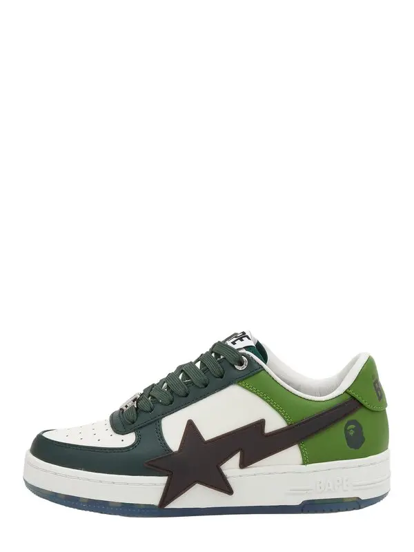 A BATHING APE Sta Os Sneakers - Green
