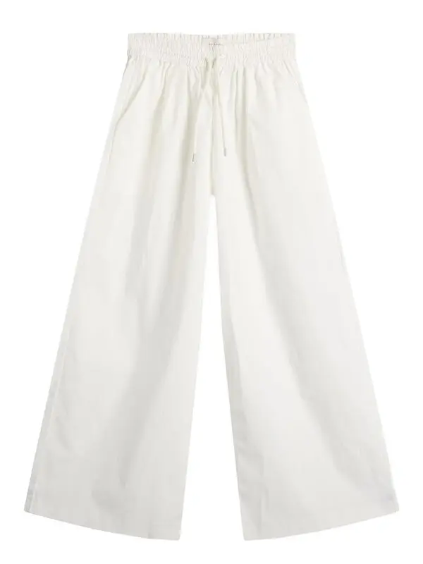 ST. AGNI Everyday Drawstring Pants - White