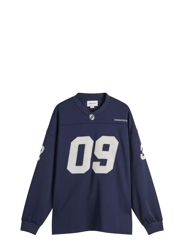 THISISNEVERTHAT Football Jersey - Navy