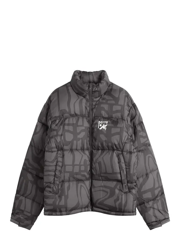 PARRA Broken Ftp Puffer Jacket - Black