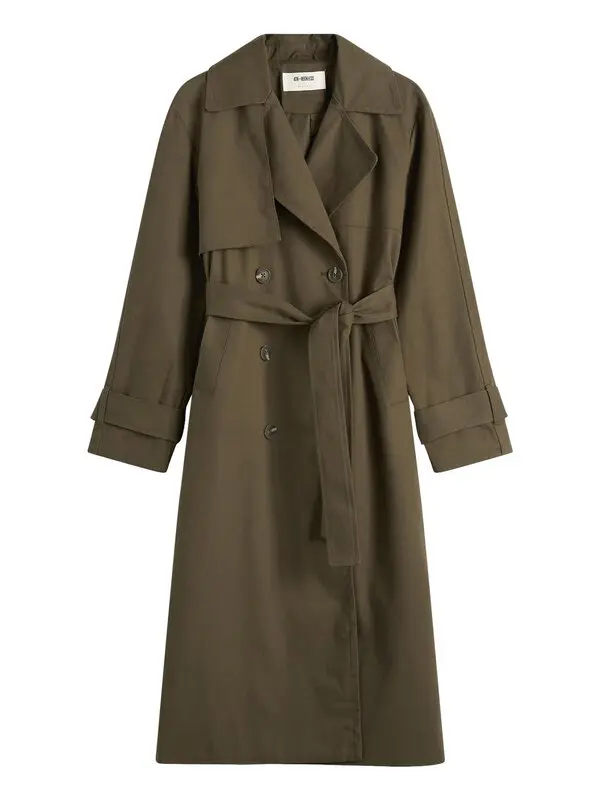 4TH & RECKLESS Tabi Trench Coat - Khaki