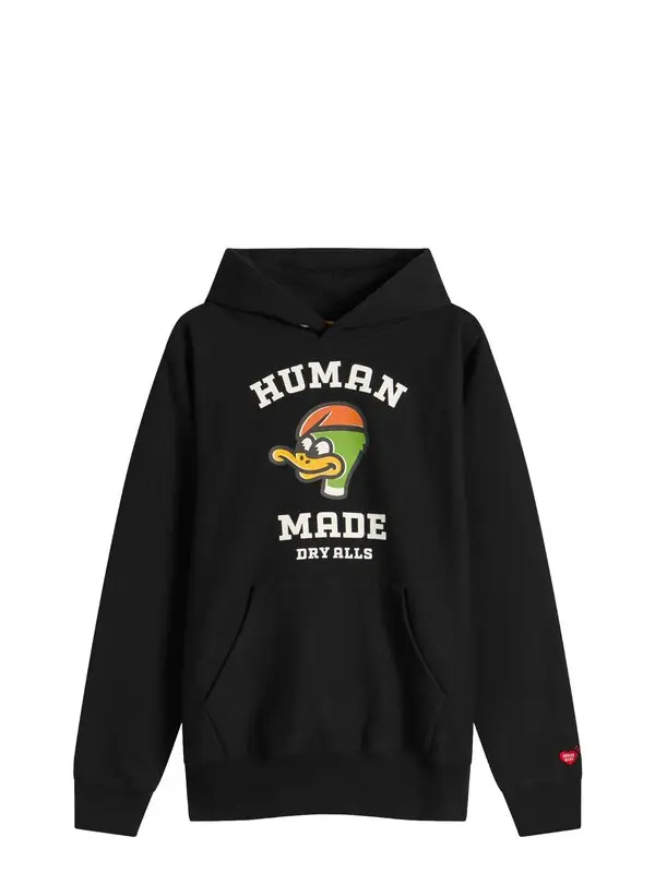 HUMAN MADE Duck Head Heavyweight Hoodie - Black