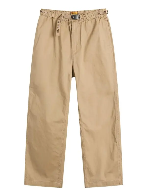 HUMAN MADE Belted Relaxed Trousers - Beige