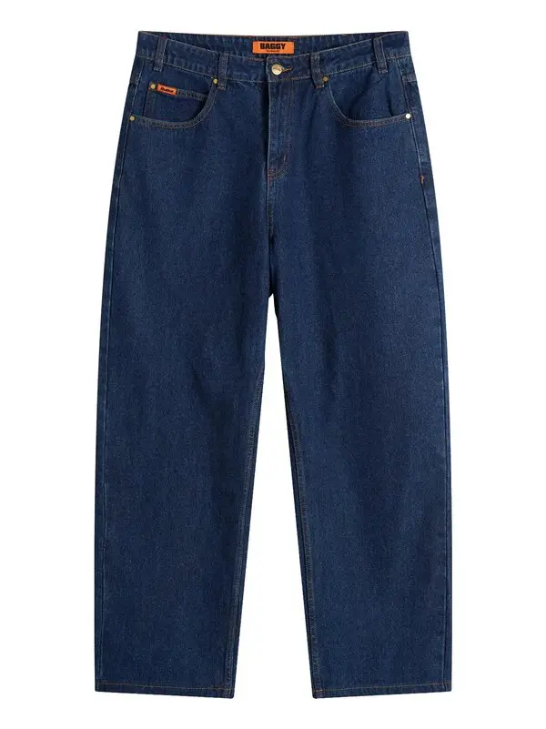 BUTTER GOODS Baggy Denim Jeans - Dark Indigo