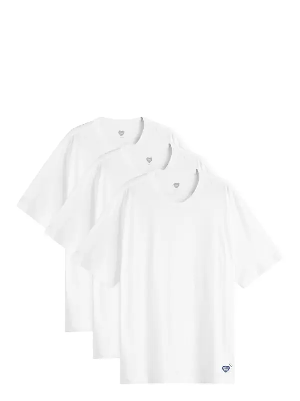 HUMAN MADE 3-pack T-shirt - White