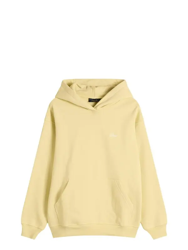 DIME Cursive Logo Hoodie - Cloud Cream