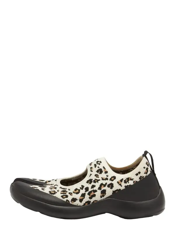 TABI FOOTWEAR Tabi Flat Sneaker - White Leopard
