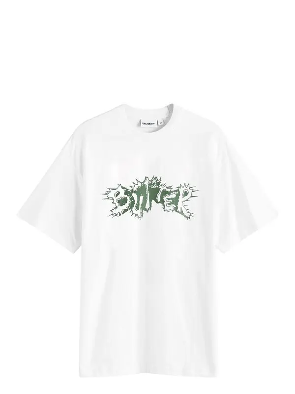 BUTTER GOODS Eruption T-shirt - White