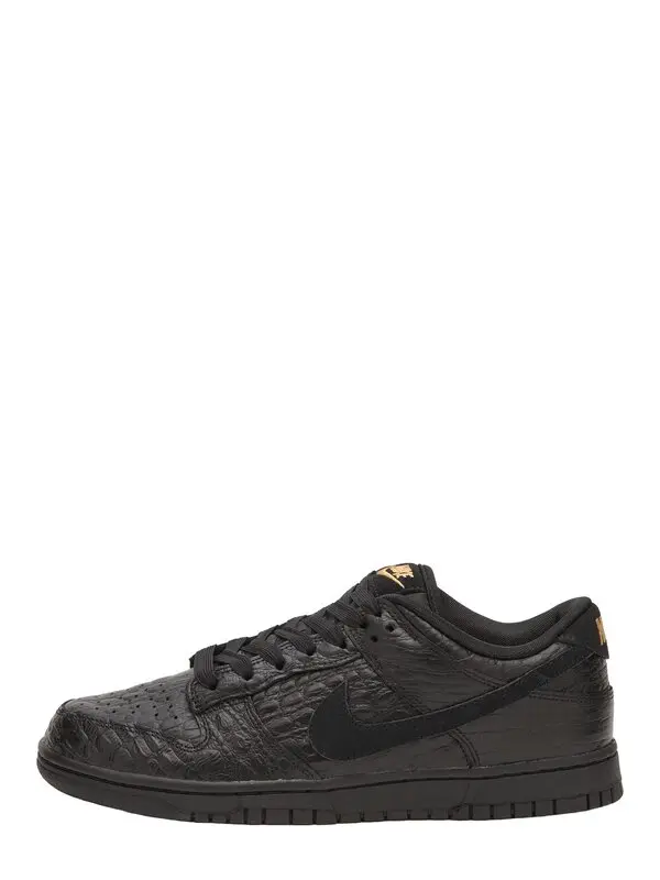 Nike Dunk Low Sneakers - Black/gold/off Noir