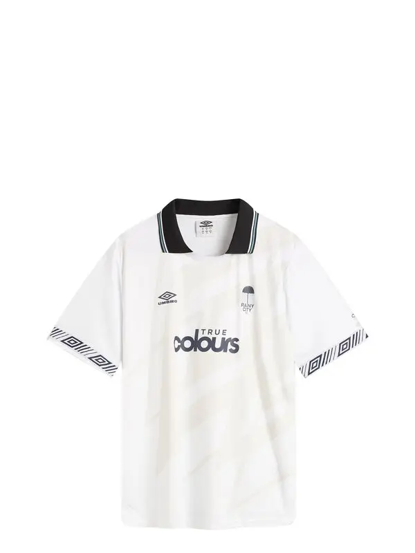 UMBRO Taped Football Shirt - Brilliant White