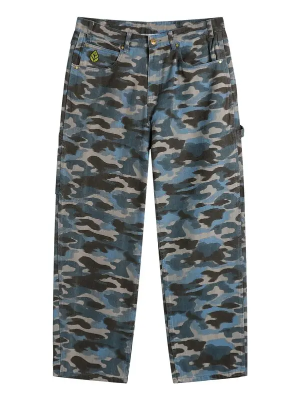 BUTTER GOODS Weathergear Denim Jeans - Motion Camo