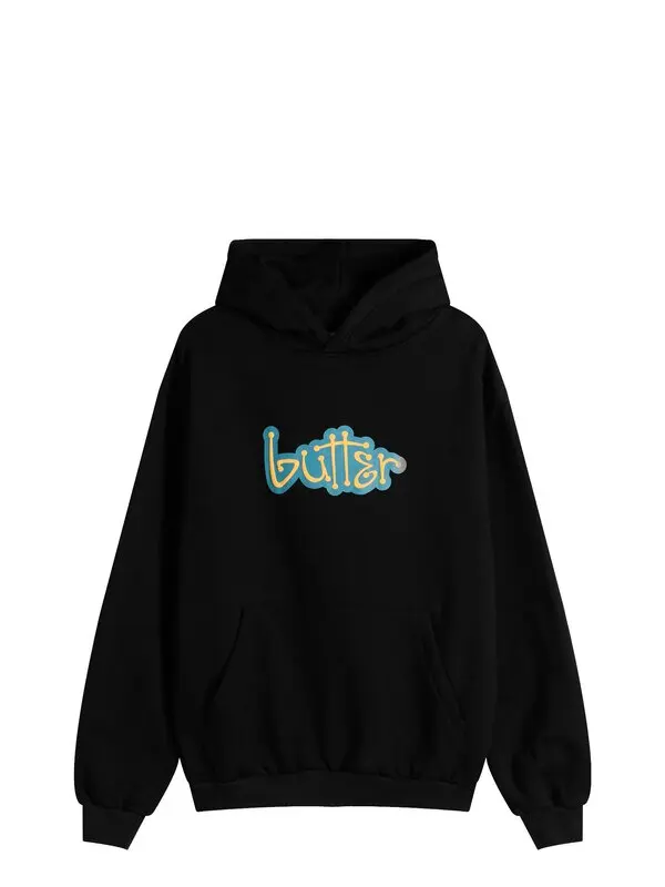 BUTTER GOODS Connection Hoodie - Black
