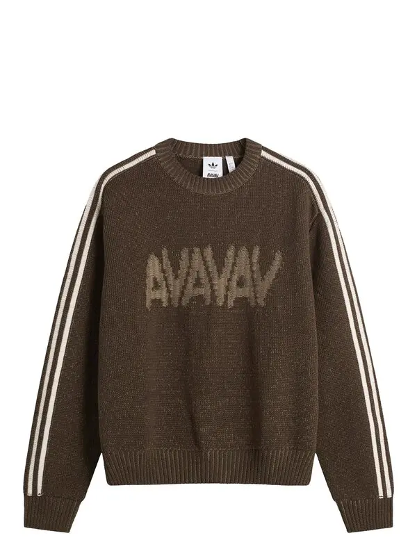 Adidas By Avavav Knit Sweater - Cargo Brown
