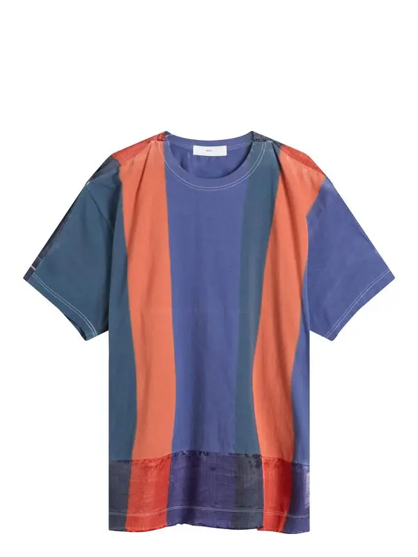 Toga Panel T-shirt - Blue