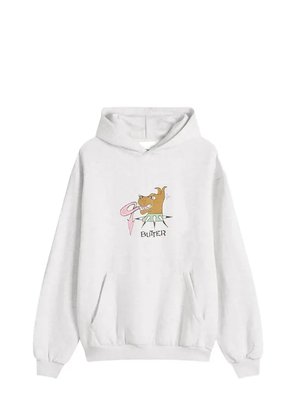 BUTTER GOODS Canine Hoodie - Ash