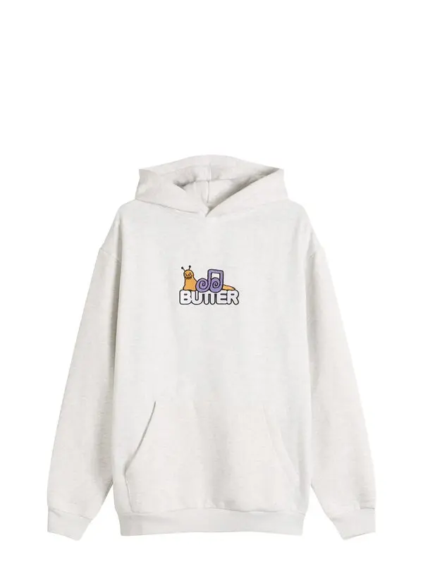 BUTTER GOODS Snail Hoodie - Ash