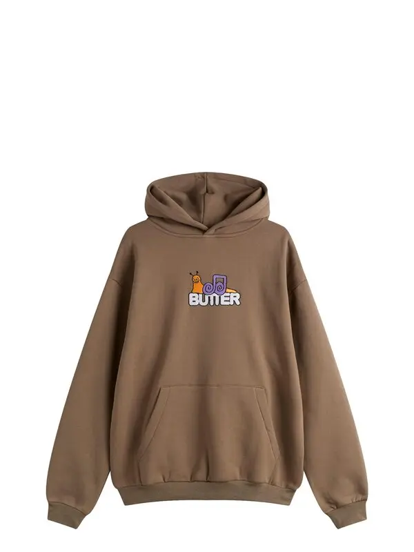 BUTTER GOODS Snail Hoodie - Umber