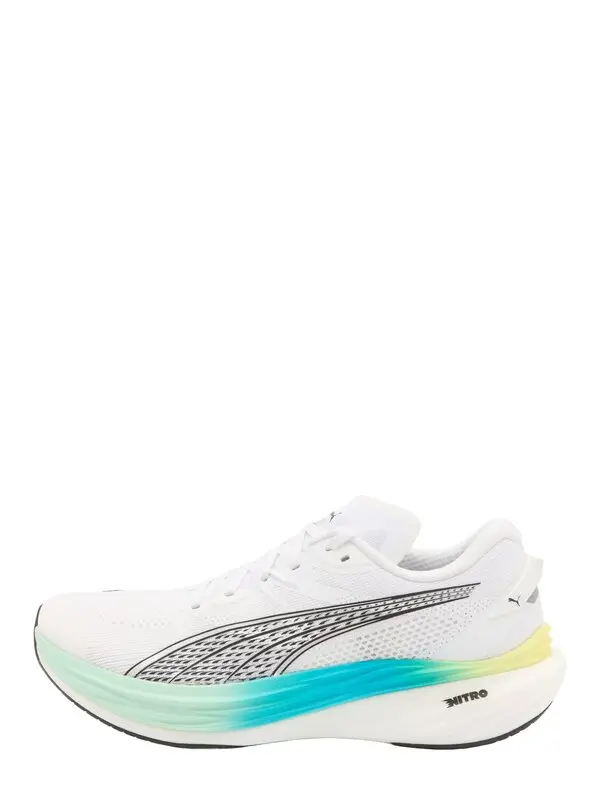 PUMA Deviate Nitro 3 Sneakers - White/mint Melt