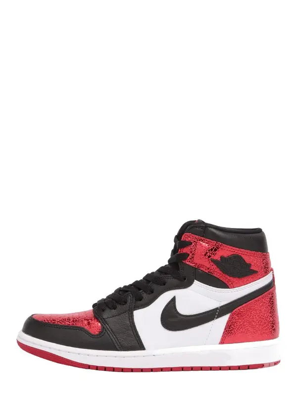 JORDAN 1 Retro Hi Og W Sneaker - Red/black/white