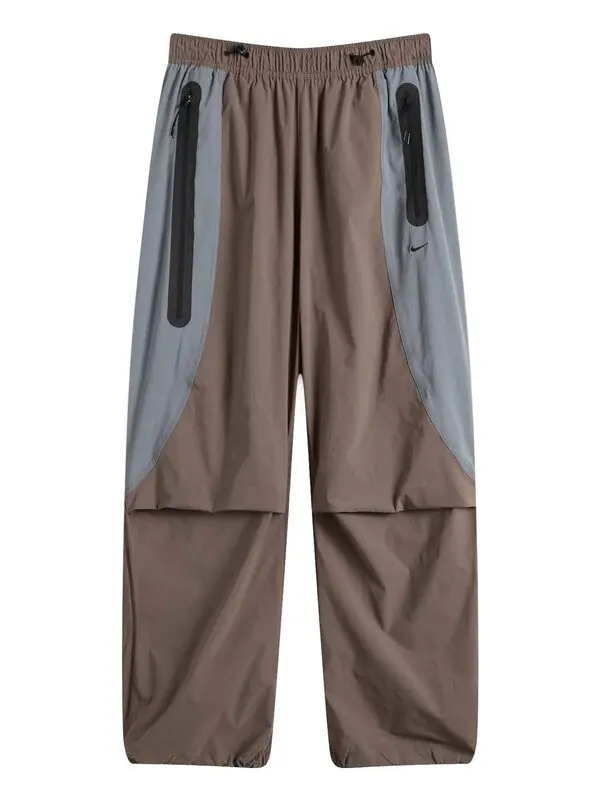 Nike Tech Woven Pro Oversized Pant - Cave Stone/cool Grey/black