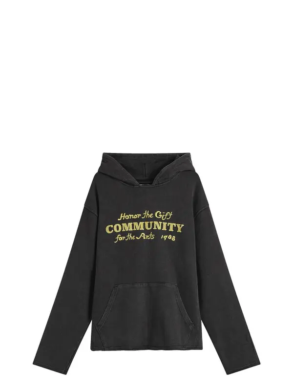 HONOR THE GIFT Vintage Hoodie - Black