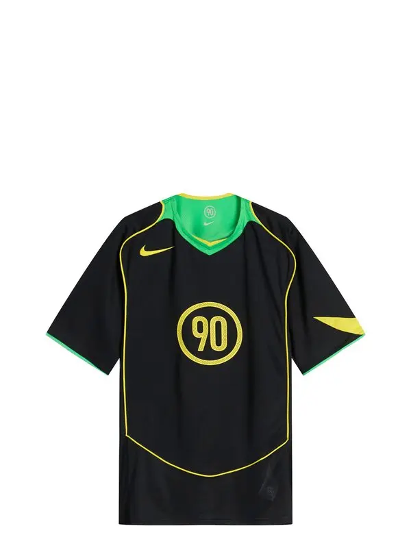 Nike T90 Football Jersey - Black/green Spark/opti Yellow