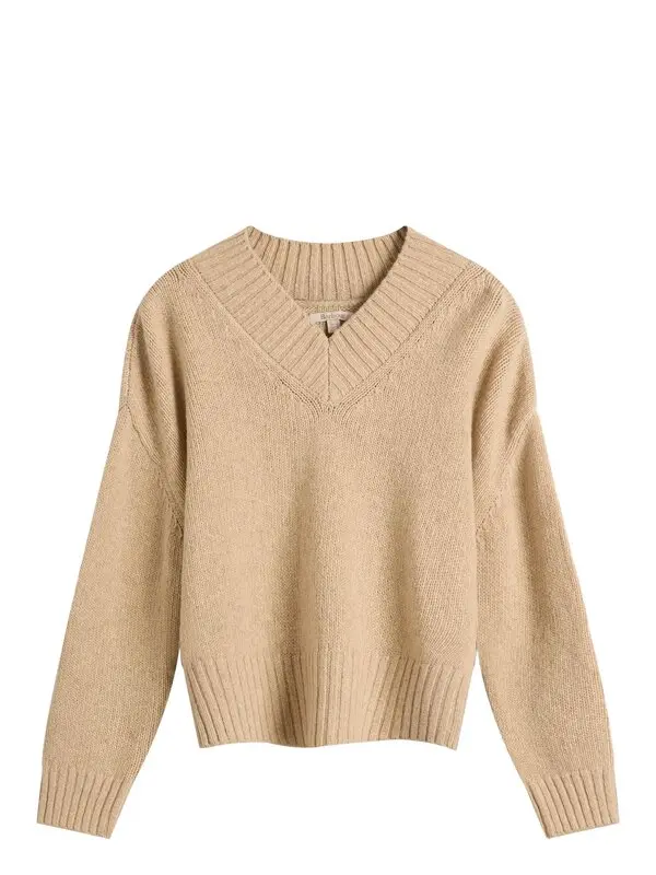 Barbour Antonia Knitted Jumper - Oat