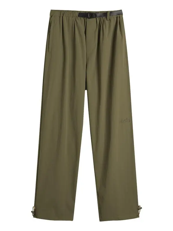 MELLOW CLO Everyday Stretch Nylon Trousers - Olive