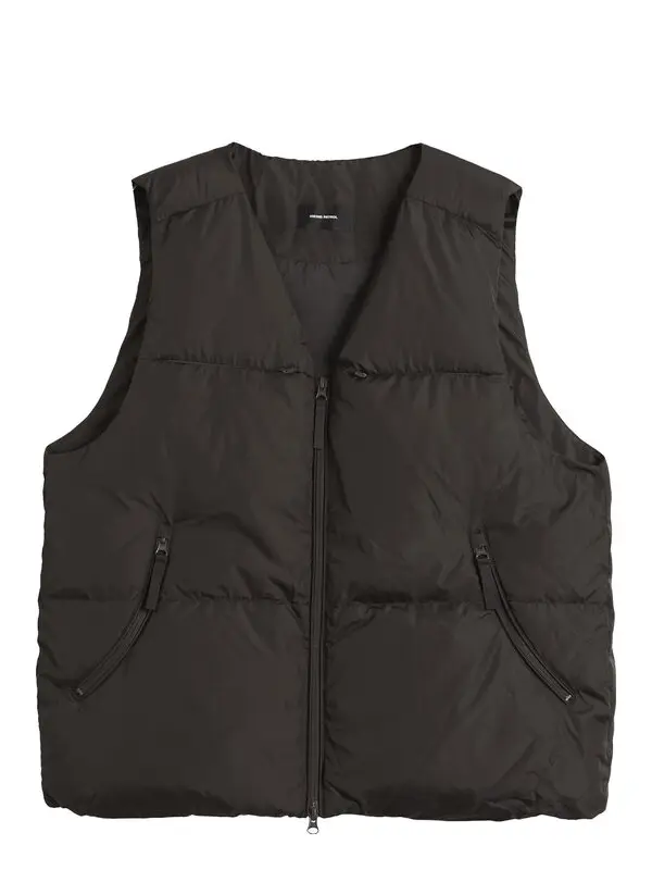 HIKING PATROL Element Down Vest - Charcoal Black