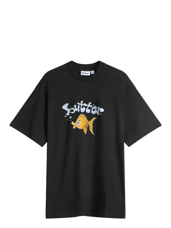 BUTTER GOODS Goldfish T-shirt - Black