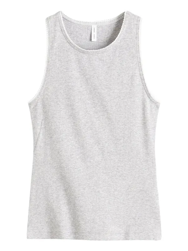 SAMSØE SAMSØE Sajune Tank Top - Light Grey Mel.