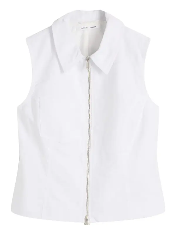 SAMSØE SAMSØE Sariana Vest - Bright White