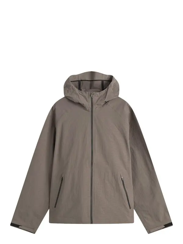 HIKING PATROL Waypoint Ripstop Hooded Jacket - Dark Taupe