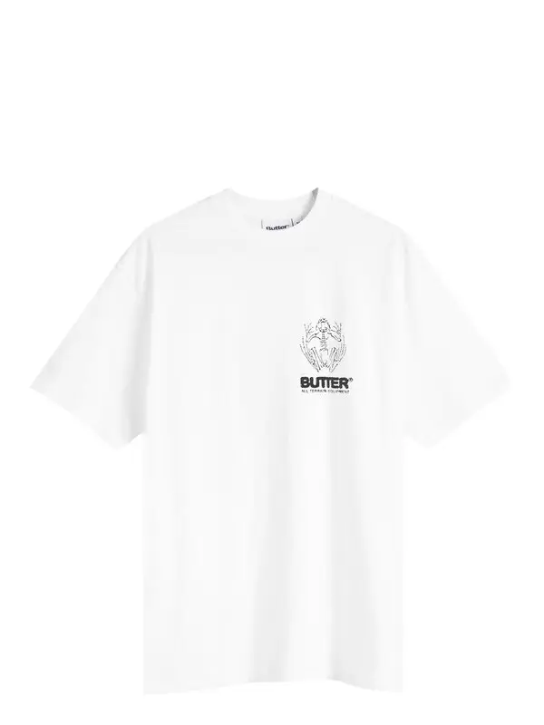 BUTTER GOODS Fossil T-shirt - White
